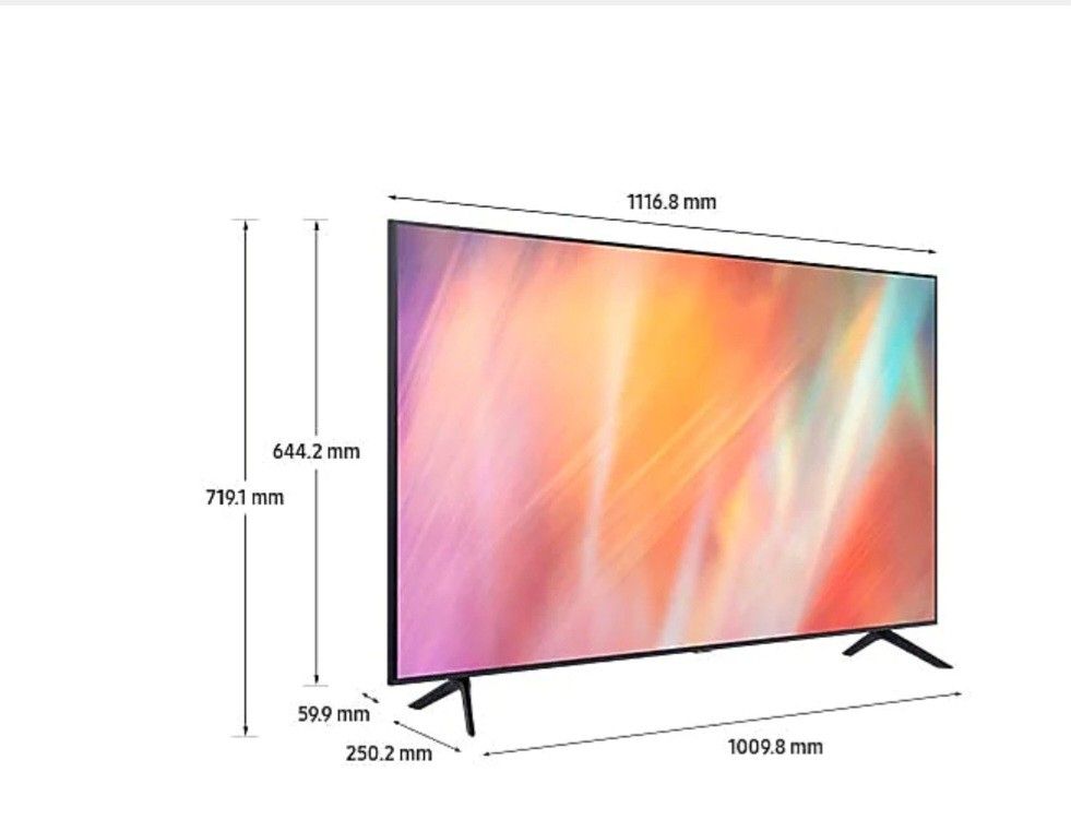 Samsung AU7000 50-inch UHD 4K, TV & Home Appliances, TV & Entertainment ...