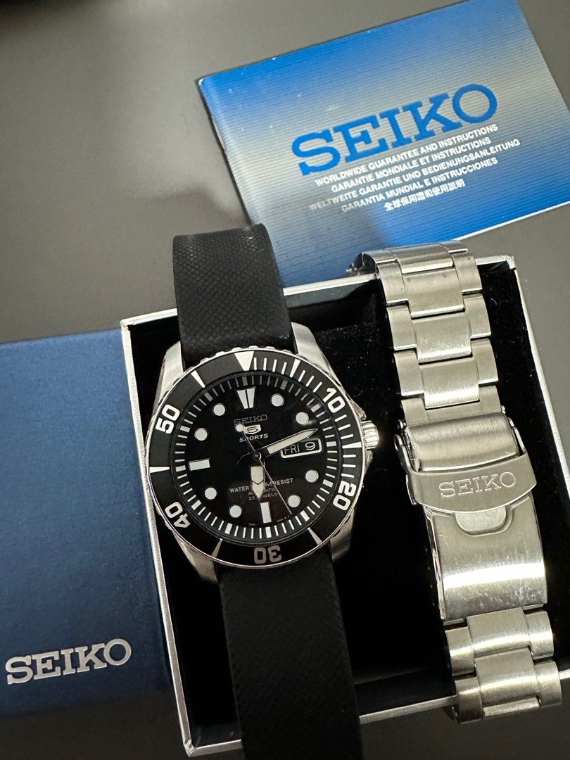 Seiko 5 Sea Urchin SNZF17, Men's Fashion, Watches & Accessories ...