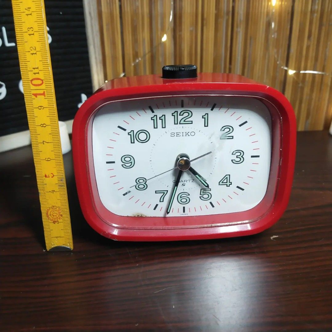 Seiko Alarm Clock, Furniture & Home Living, Home Decor, Clocks on Carousell