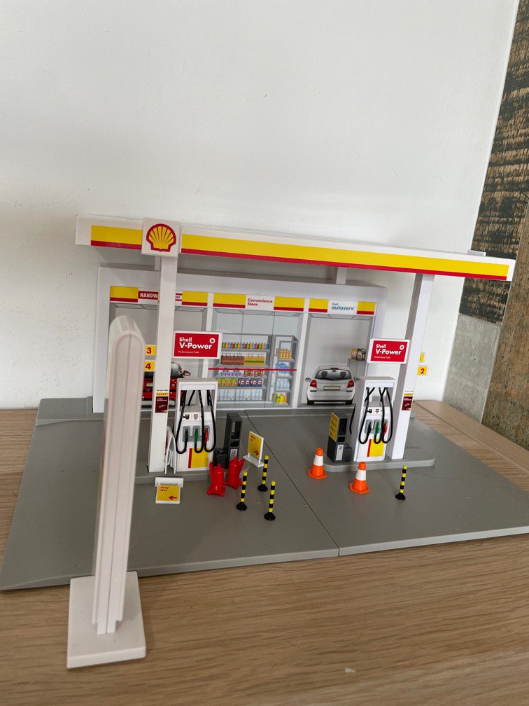 Shell petrol station - miniature collectibles, Hobbies & Toys, Toys ...