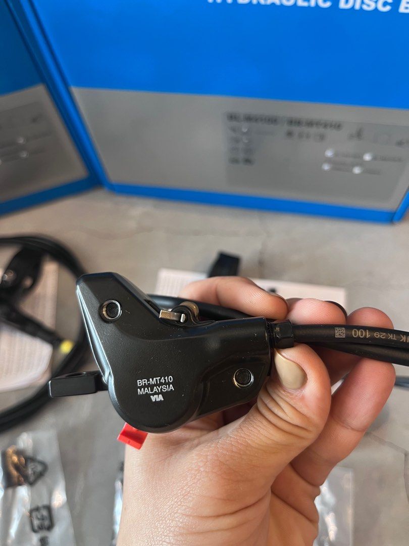 Shimano Deore M4100 Hydraulic Brake Set, Sports Equipment, Bicycles ...