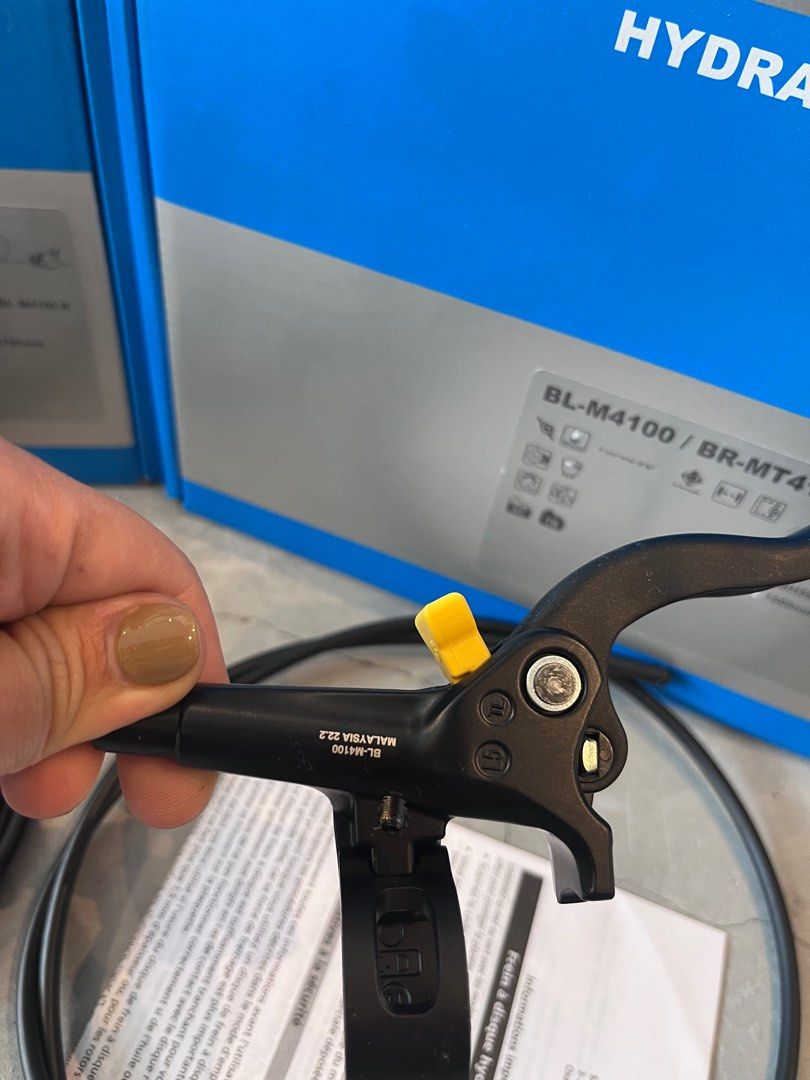Shimano Deore M4100 Hydraulic Brake Set, Sports Equipment, Bicycles ...
