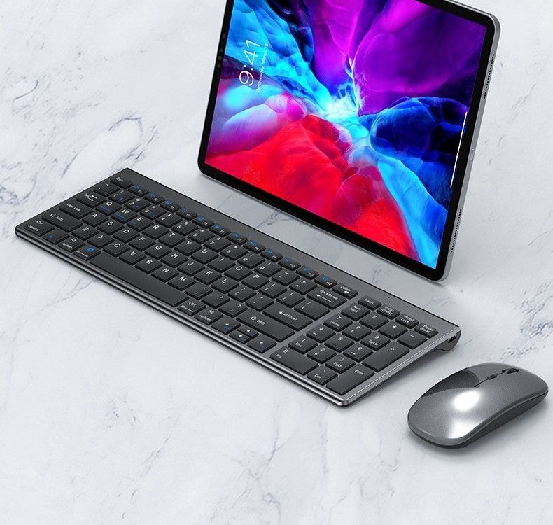 Signature Wireless Keyboard and Mouse (Iron Grey+Black), Computers ...