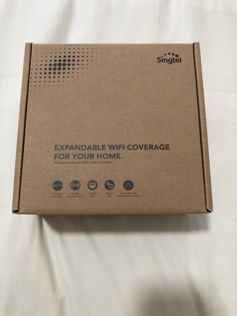 Singtel Wifi Mesh Router X Computers Tech Parts Accessories Networking On Carousell