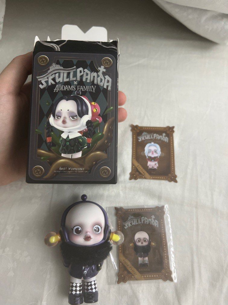 Skull Panda Addams Family Popmart, Hobbies & Toys, Toys & Games on ...