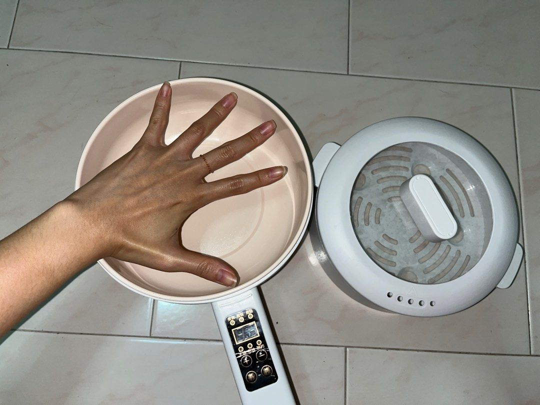 SMART!! Hot Pot Rice Cooker stir-fry double layer, Furniture & Home ...