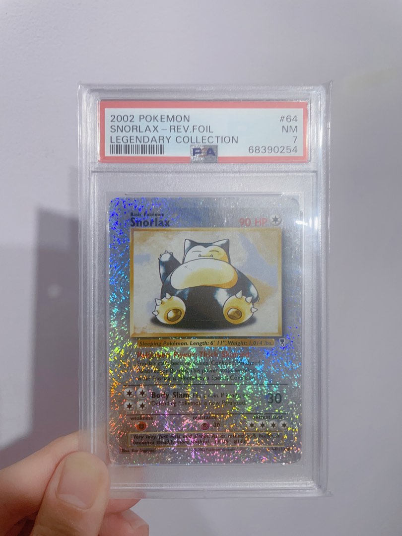 Snorlax PSA7 Legendary Collection Pokemon, Hobbies & Toys, Toys & Games ...