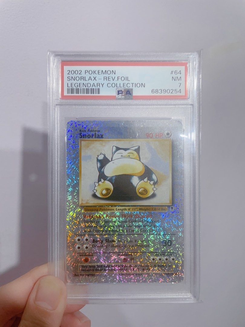 Snorlax PSA7 Legendary Collection Pokemon, Hobbies & Toys, Toys & Games ...