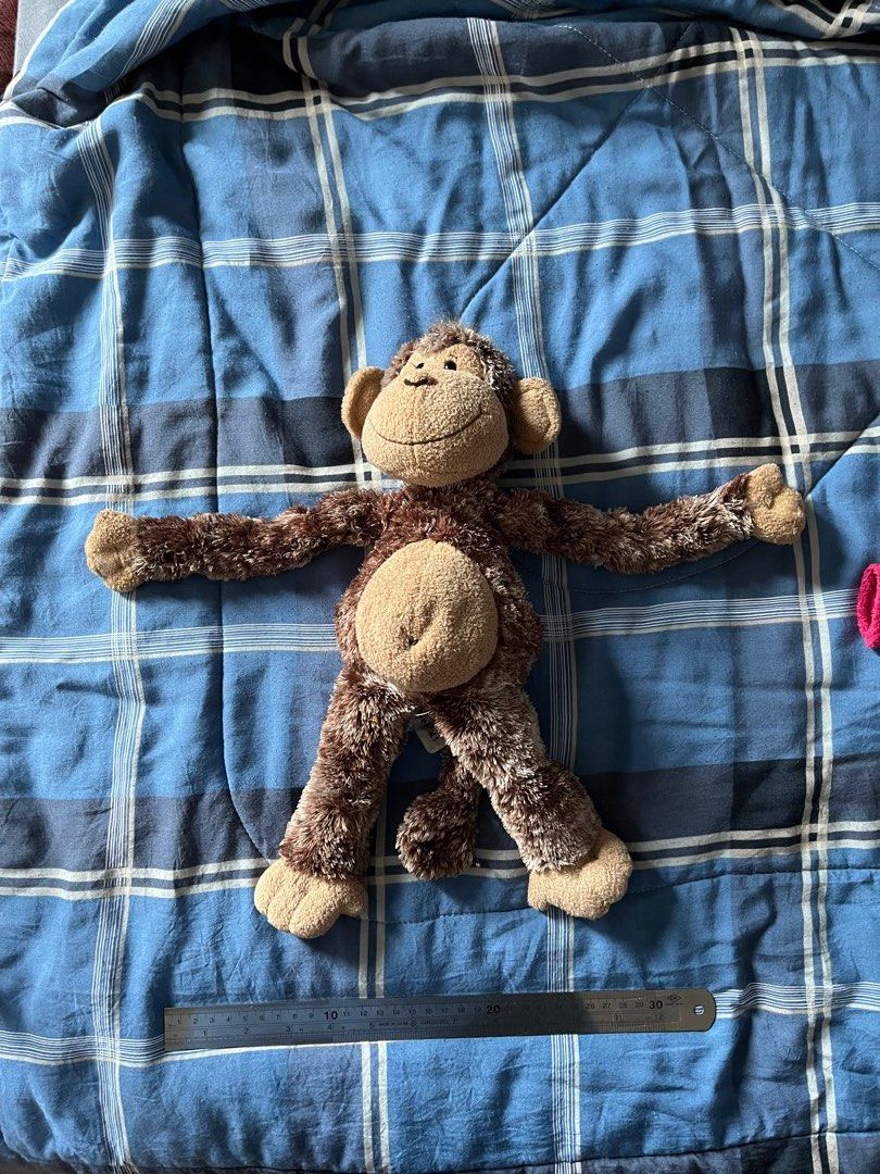 Soft Toy | Cheeky Charlie Monkey, Hobbies & Toys, Toys & Games on Carousell