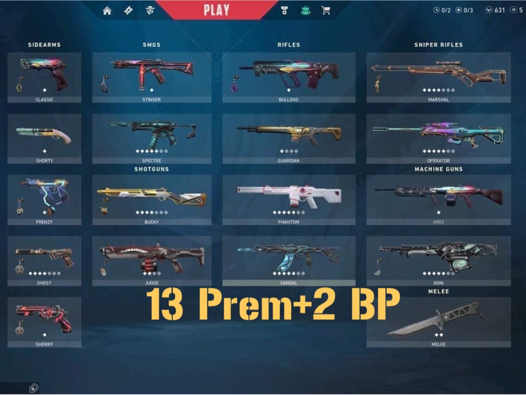 SPECTRUM PHANTOM+GLITCHPOP OPERATOR,13 PREMIUM+2 BP VALORANT ACCOUNT#38 ...