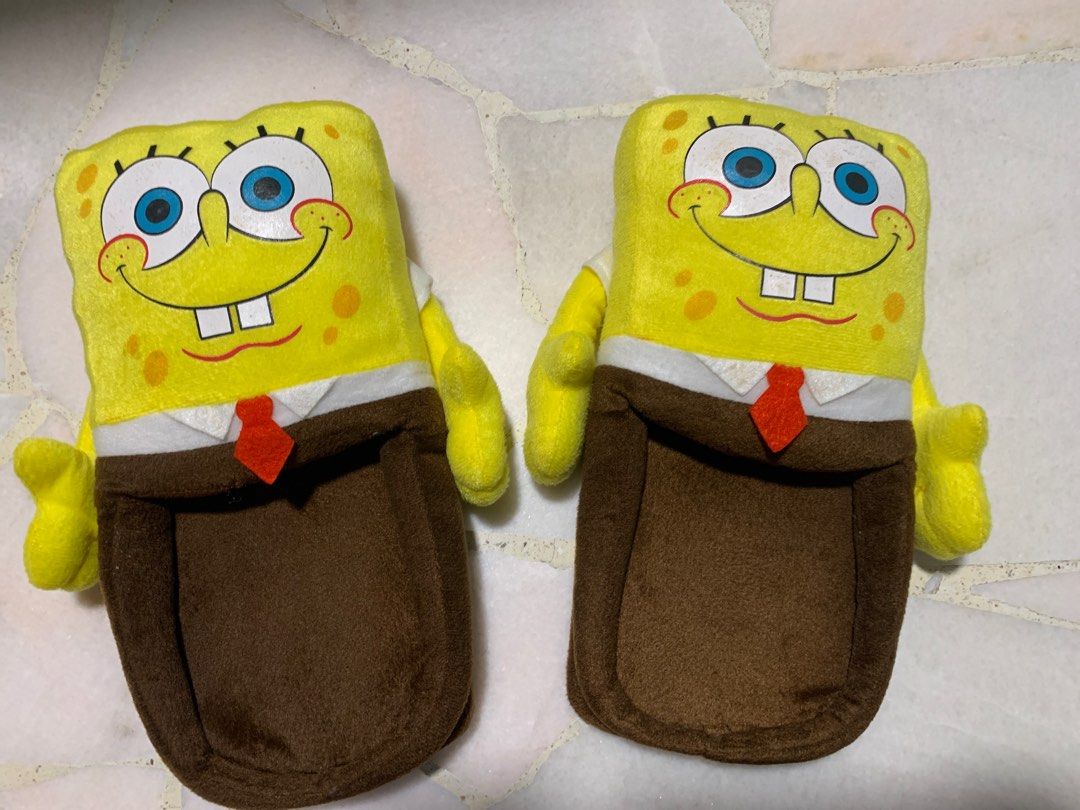 SpongeBob Home slipper, Women's Fashion, Footwear, Flipflops and Slides ...