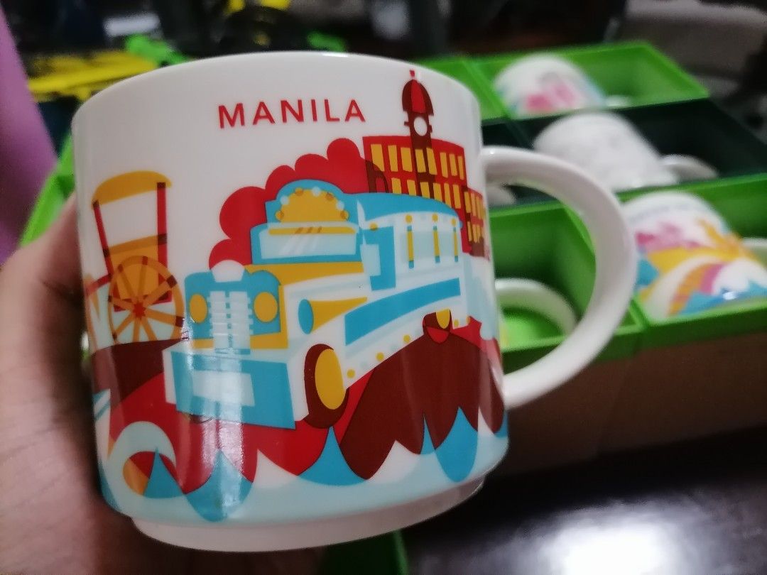 Starbucks Manila YAH Mug, Furniture & Home Living, Kitchenware ...