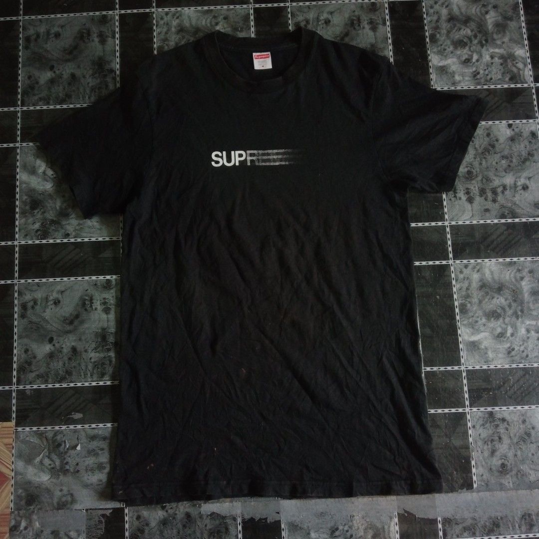 Supreme logo motion shirt, Men's Fashion, Tops & Sets, Tshirts & Polo ...
