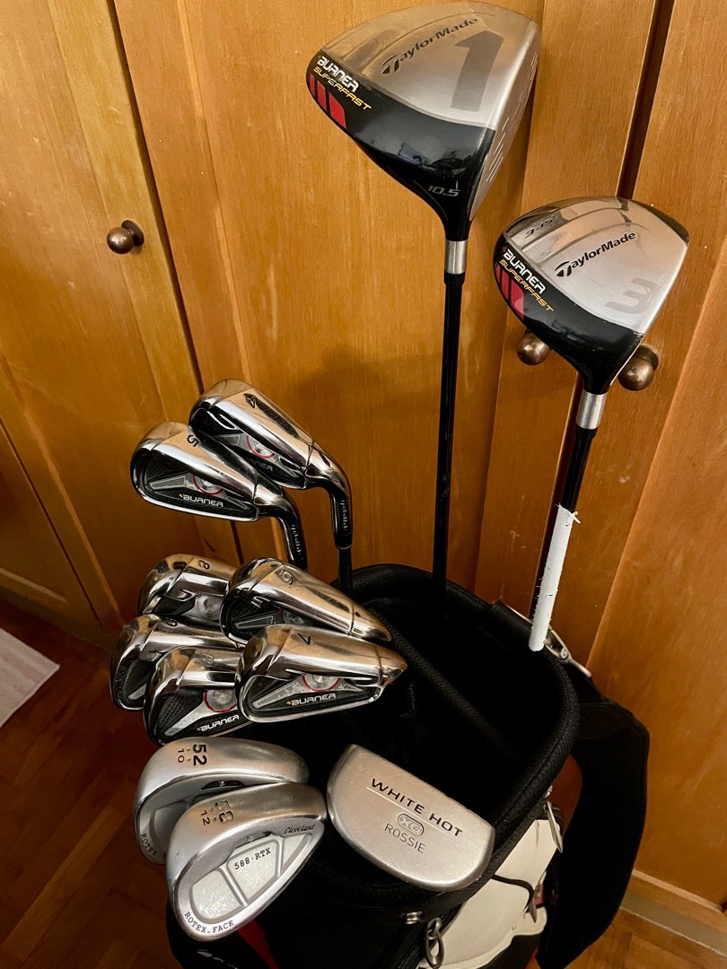 Taylormade Burner Full Complete Golf Set, Sports Equipment, Sports ...