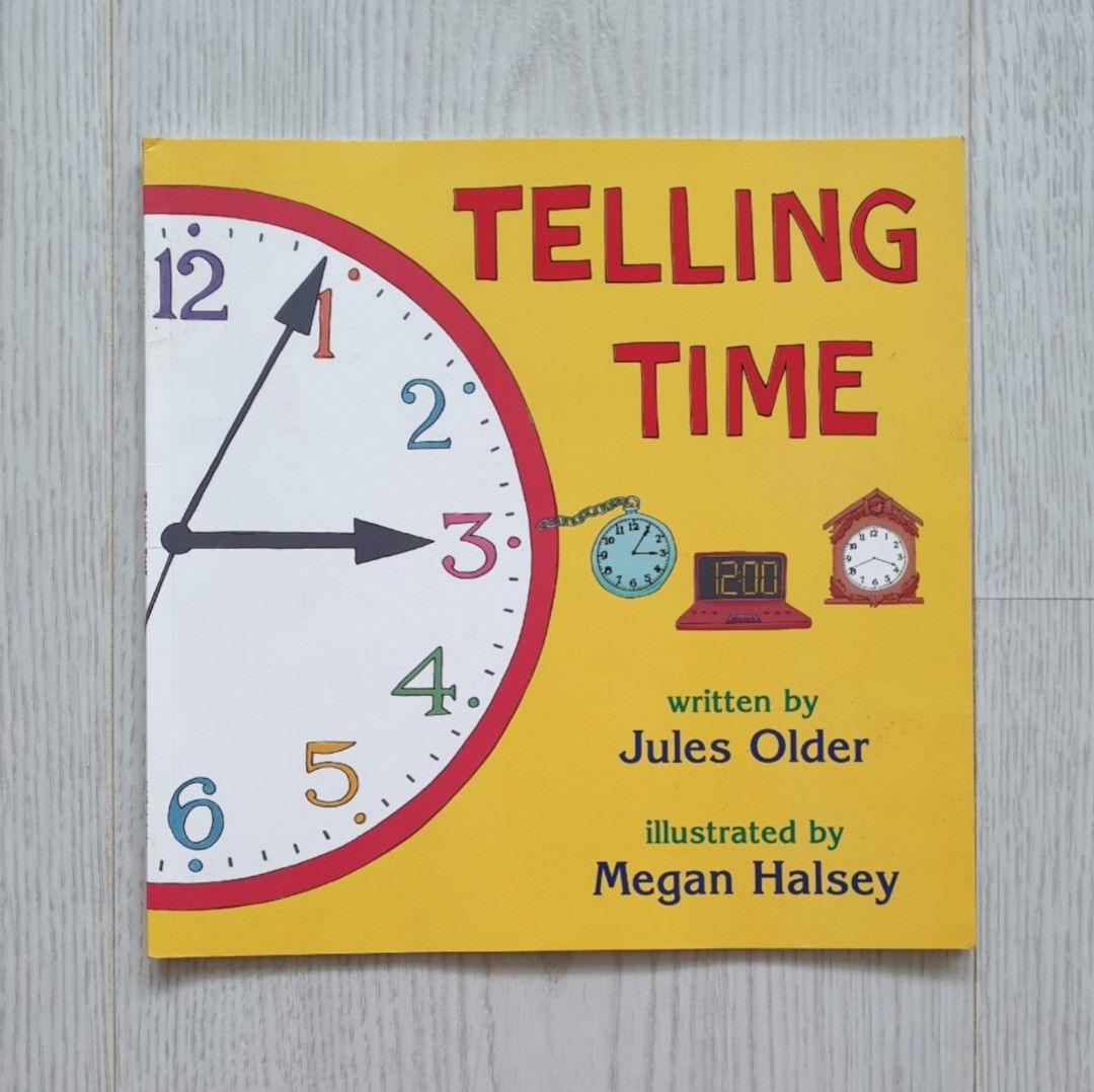 Telling Time - Children Learning Education Book, Hobbies & Toys, Books ...