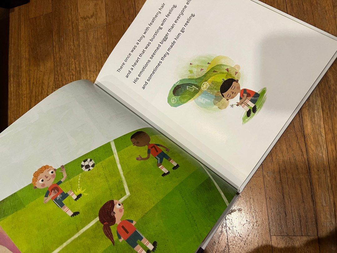 The Boy with Big, Big Feelings children story book, Hobbies & Toys ...
