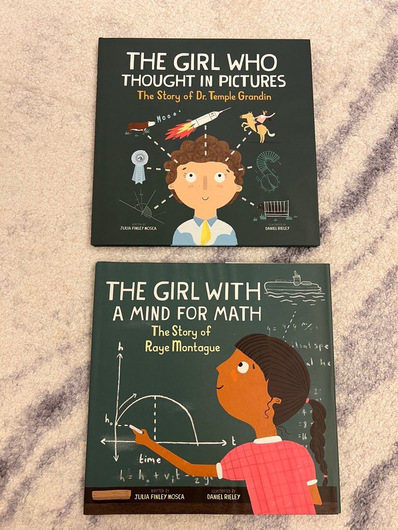 The girl with a mind for maths & The girl who thought in pictures (2 ...