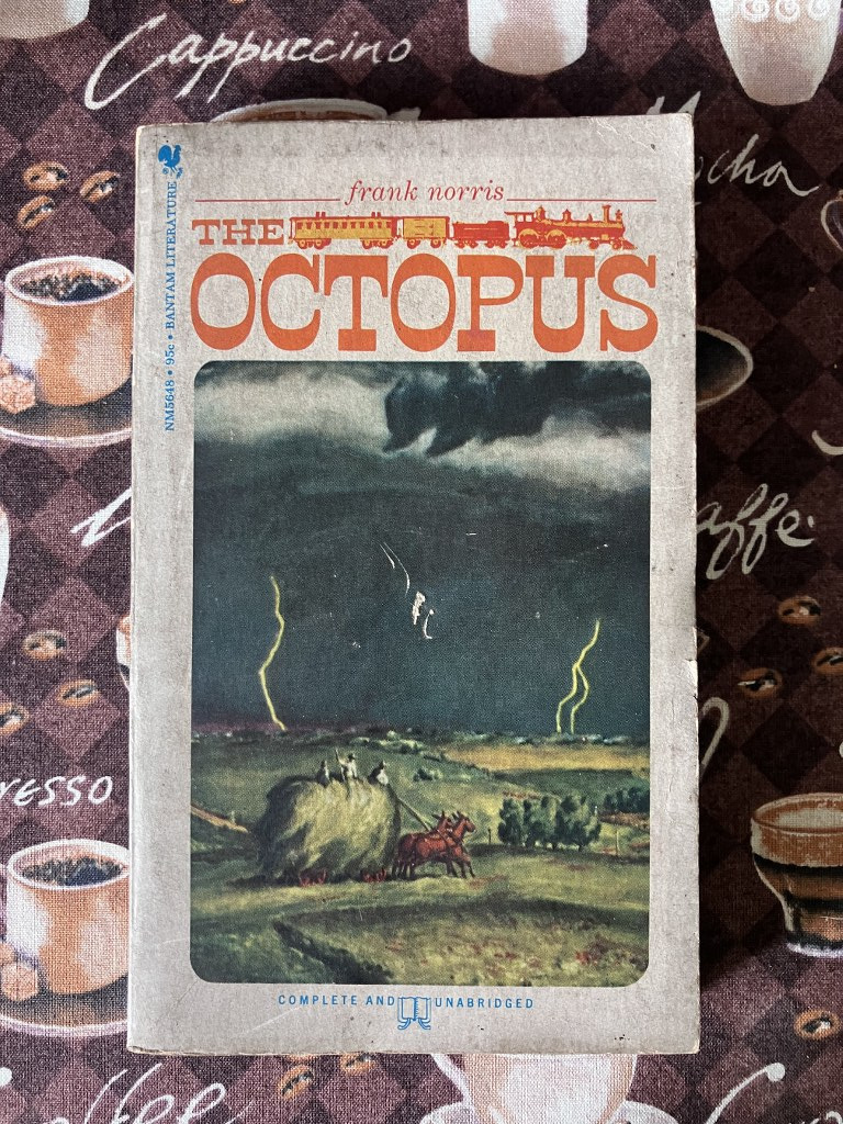 The Octopus Bantam Literature VINTAGE Book by Frank Norris 1971 ...