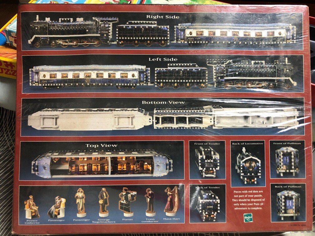 The Orient Express 3D Puzzle, Hobbies & Toys, Toys & Games on Carousell