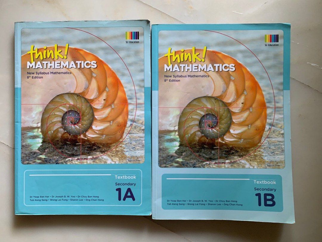 Think! Mathematics 1A/B (8th Edition), Hobbies & Toys, Books ...