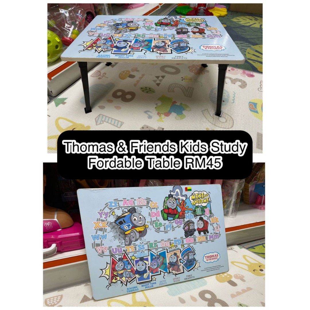 Thomas & Friends Foldable Table, Hobbies & Toys, Toys & Games on Carousell