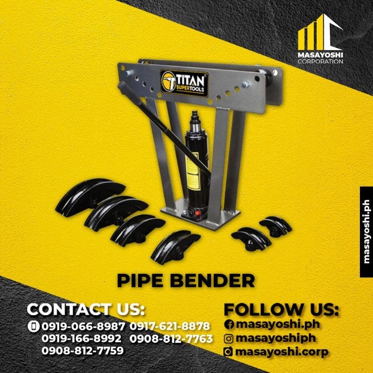 Titan Supertools 12 Ton Pipe Bender Jack Type | Pipe Bender | Titan ...