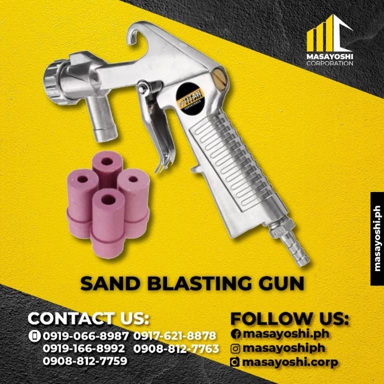 Titan Supertools Air Abrasive Sand Blasting Gun Kit | TItan Supertools ...