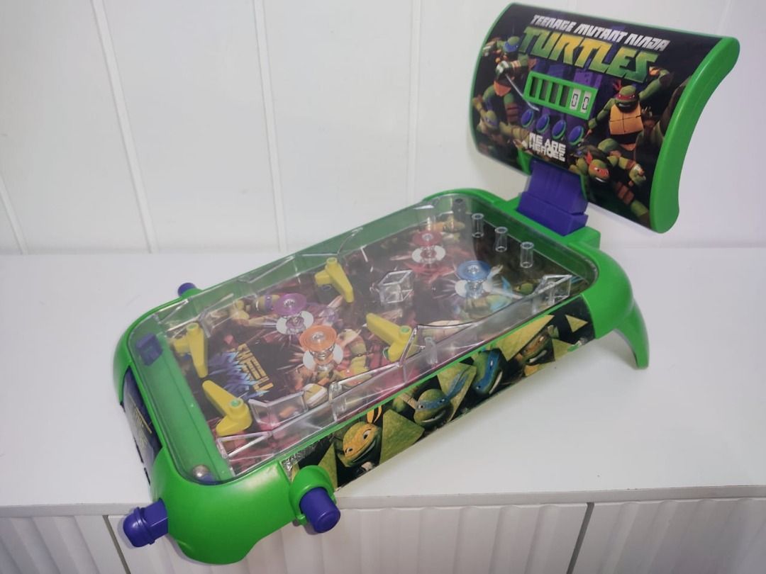 TMNT TABLETOP PINBALL ELECTRONIC GAME, Hobbies & Toys, Toys & Games on ...