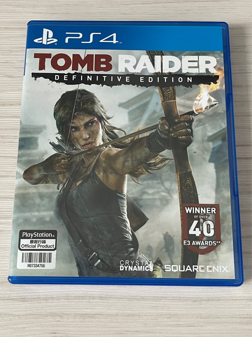 Tomb Raider PS4 Definitive Edition, Video Gaming, Video Games ...