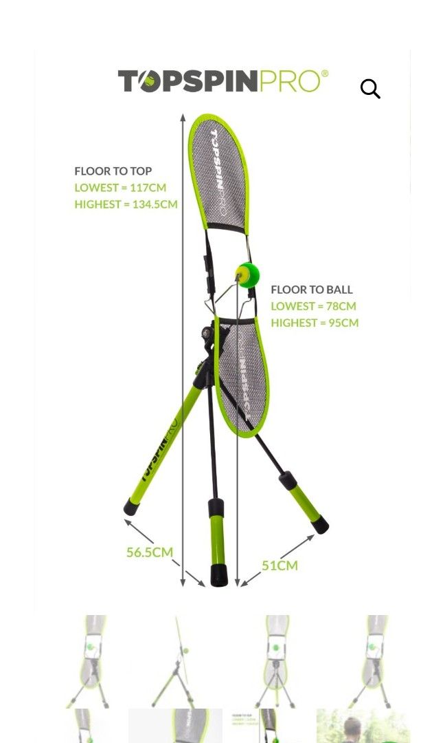 Top Spin Pro, Sports Equipment, Sports & Games, Racket & Ball Sports on ...
