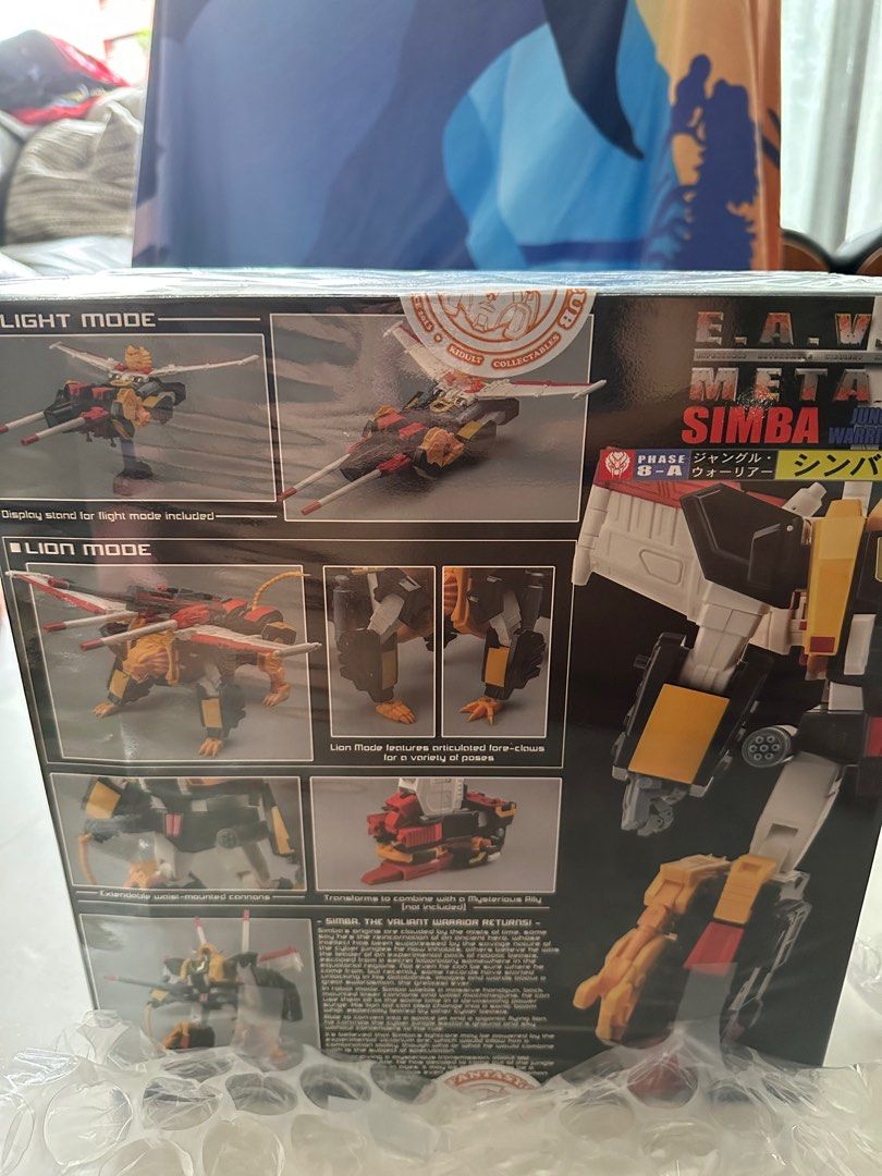 Transformers MP-24 Star Saber (Masterpiece) and KFC Toys, EAVI Metal ...