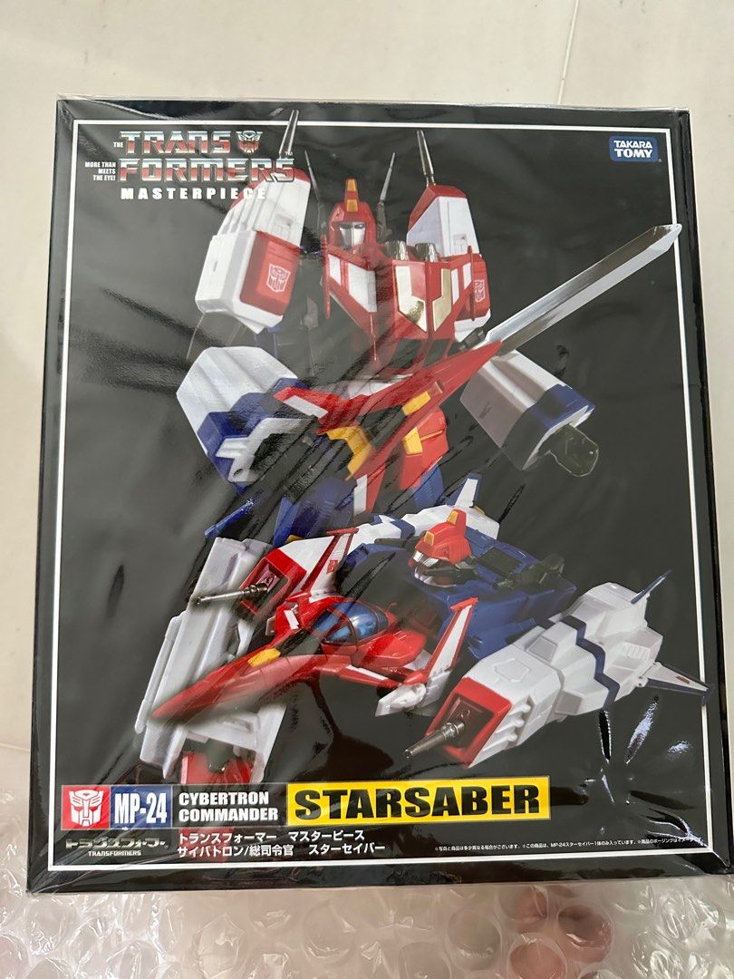 Transformers MP-24 Star Saber (Masterpiece) and KFC Toys, EAVI Metal ...