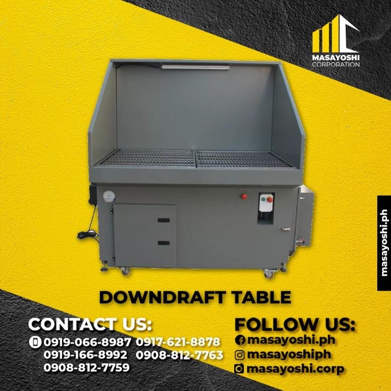 TTMC MDT6137 Metal Working Downdraft Table | TTMC | Working Table ...