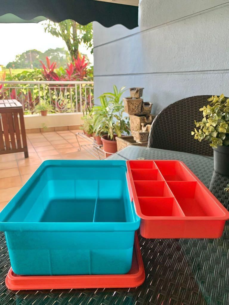 Tupperware Fun Keeper, Furniture & Home Living, Home Improvement ...