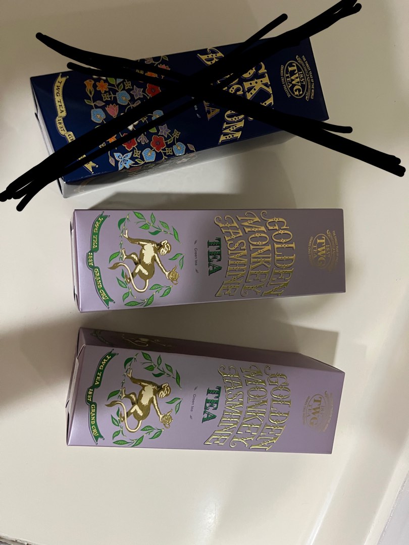 TWG Tea loose tea in tin (golden monkey jasmine), Food & Drinks ...