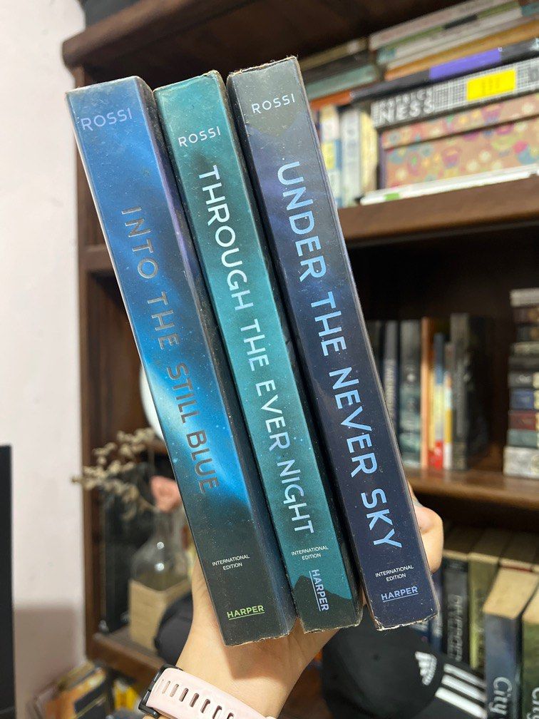 Under the Never Sky Trilogy - SIGNED by Veronica Rossi, Hobbies & Toys, Books & Magazines ...