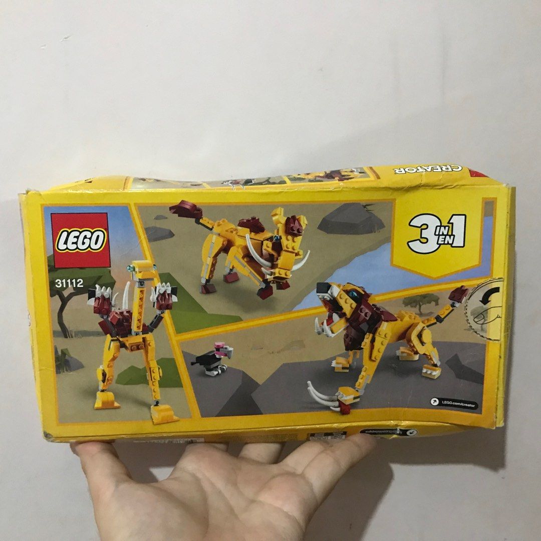 Unopened Lego Creator: Wild Lion (3 in 1), Hobbies & Toys, Toys & Games ...