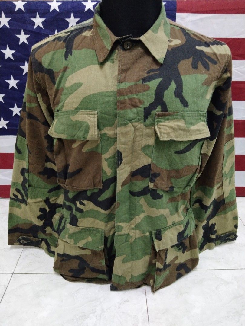 US Army Woodland Jacket (W05), Men's Fashion, Coats, Jackets and ...