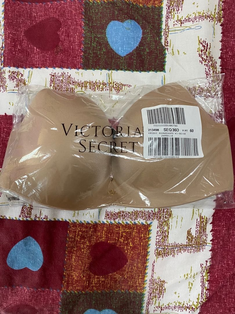 Victoria's Secret so obsessed wireless push-up bra, Women's Fashion ...