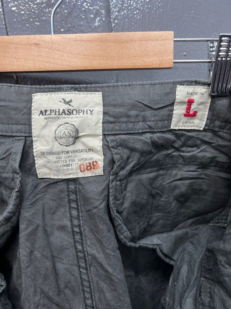 VINTAGE ALPHASOPHY CARGO PANTS SIZE 34, Men's Fashion, Bottoms, Trousers on Carousell