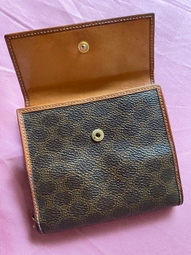 Vintage CELINE trifold wallet, Women's Fashion, Bags & Wallets, Wallets ...