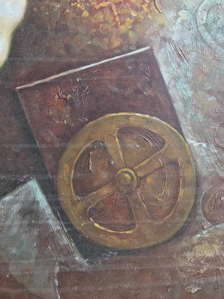 Vintage Painting of 'The Ignudi' by Michelangelo, Hobbies & Toys ...