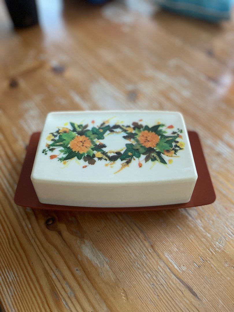 Vintage Plastic Butter Tray, Furniture & Home Living, Kitchenware ...