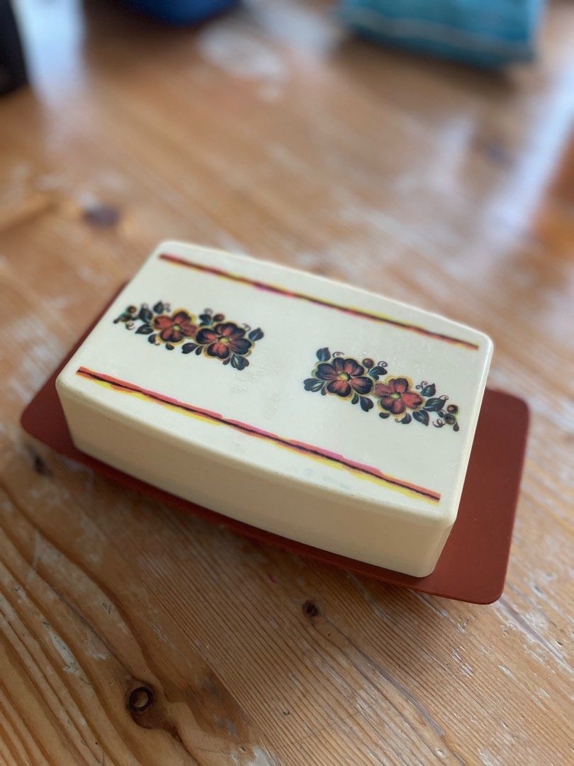 Vintage Plastic Butter Tray, Furniture & Home Living, Kitchenware ...