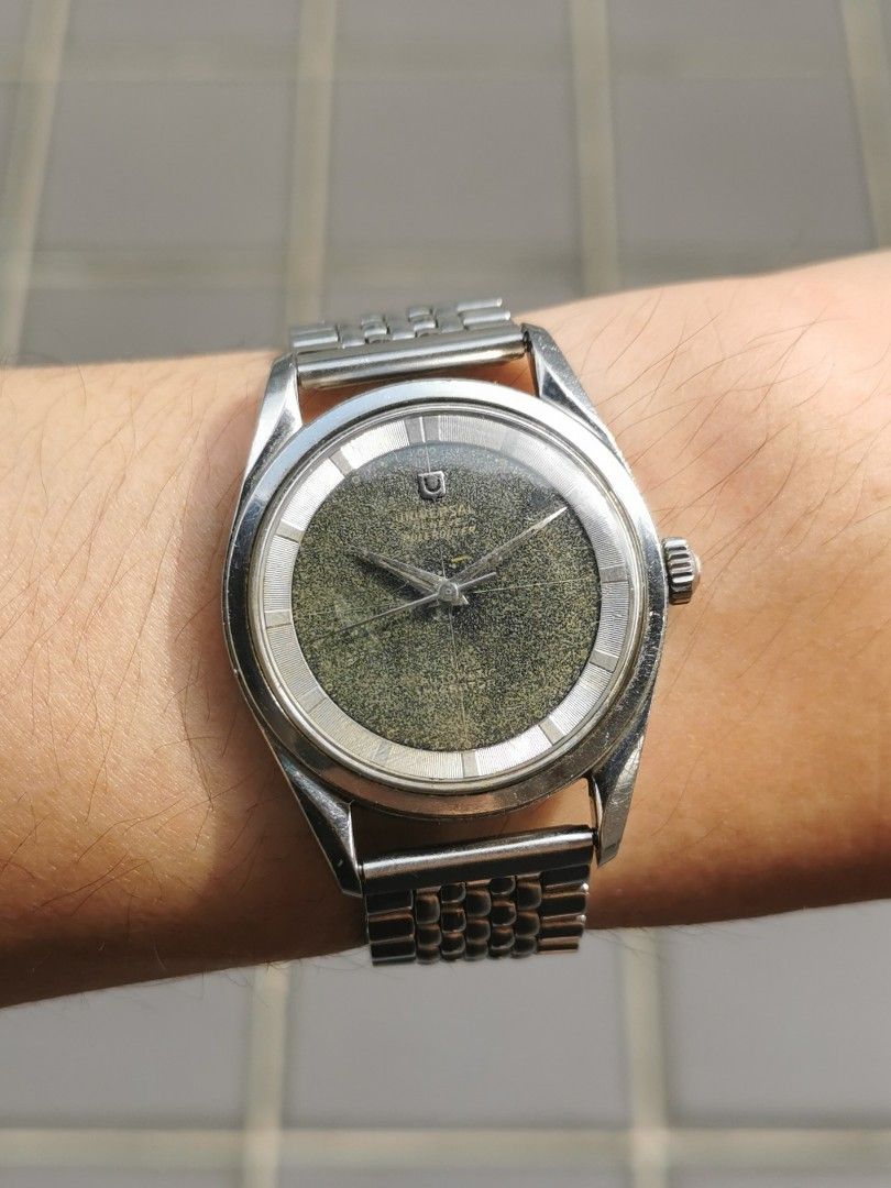 [REDUCED] Vintage watch Polerouter Universal Geneve 20357-1 tropical ...