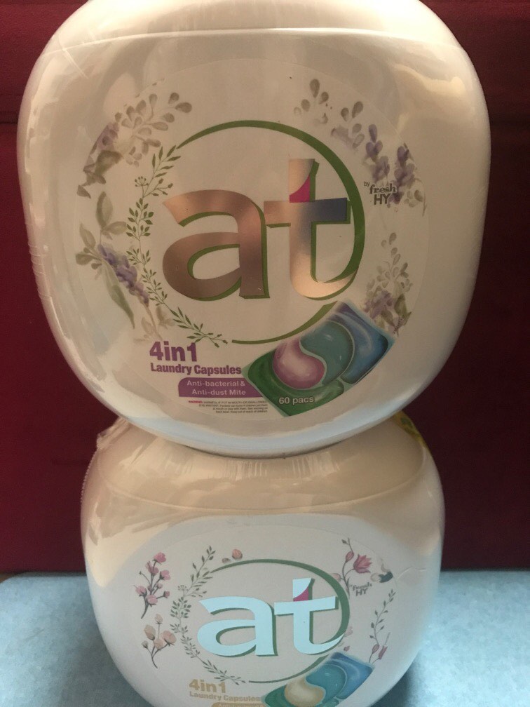 Walch Fresh HY 4in1 Laundry Capsules 60pods, Furniture & Home Living ...