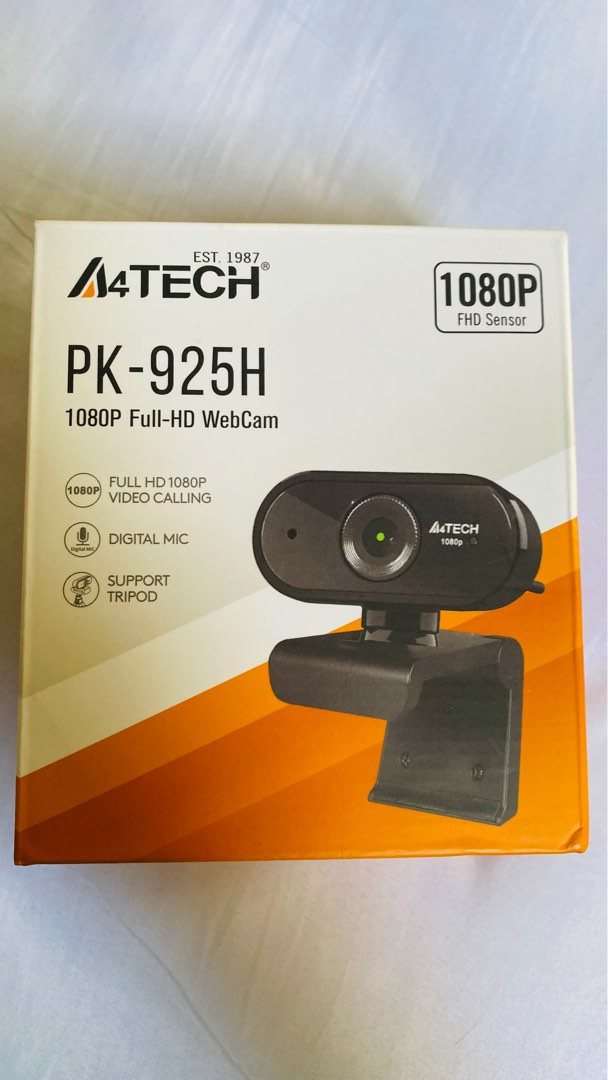 Webcam 1080P A4 TECH PK-925H, Computers & Tech, Parts & Accessories ...