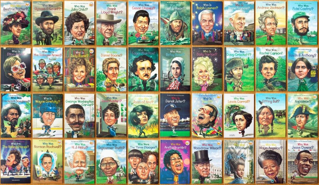 "Who was" series 160 books whole set, Hobbies & Toys, Books & Magazines ...
