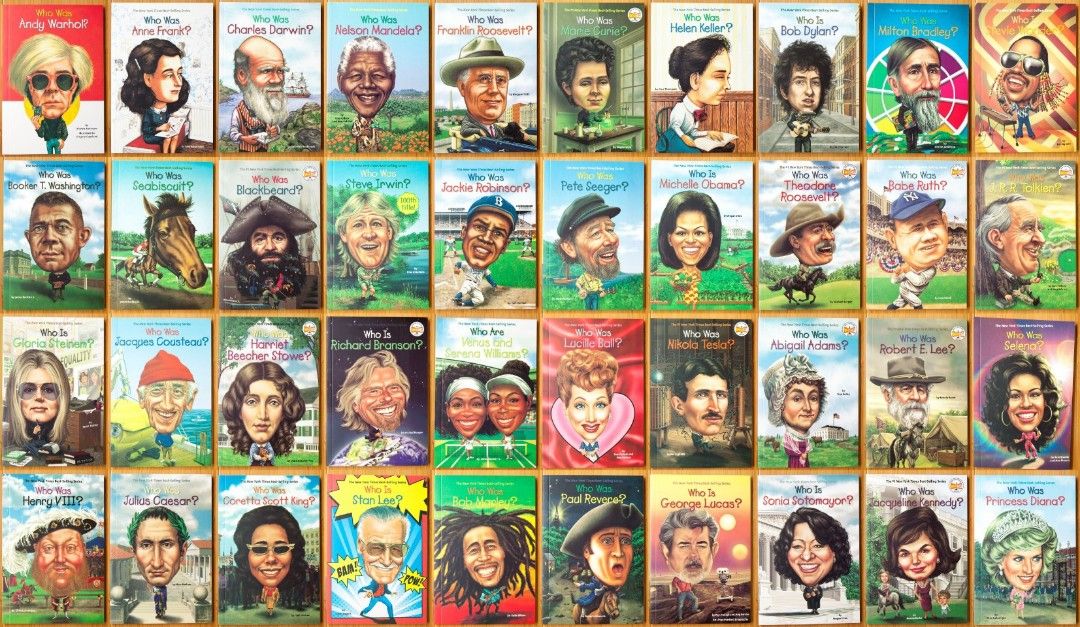 "Who was" series 160 books whole set, Hobbies & Toys, Books & Magazines ...