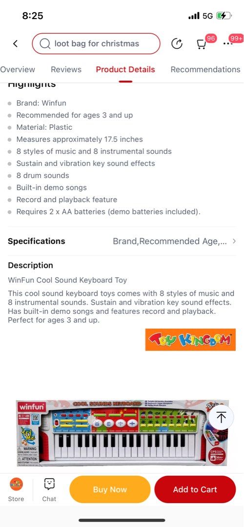 Winfun Cool Sound Keyboard Toy, Hobbies & Toys, Toys & Games on Carousell